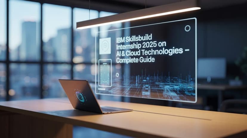 IBM SkillsBuild Internship 2025 on AI & Cloud Technologies – Complete Guide | Talentd